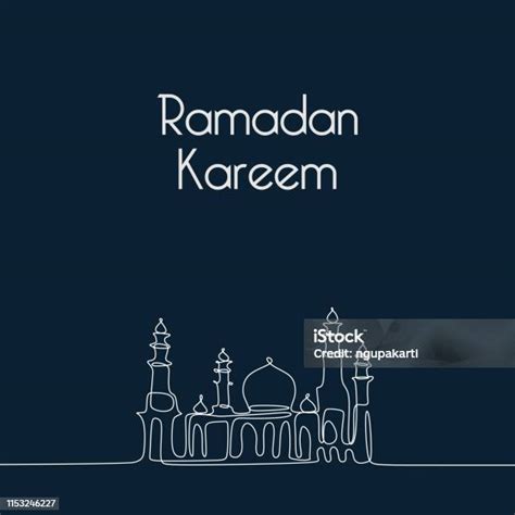 Desain Spanduk Ramadan Kareem Minimalis Ala Satu Desain Terus Menerus