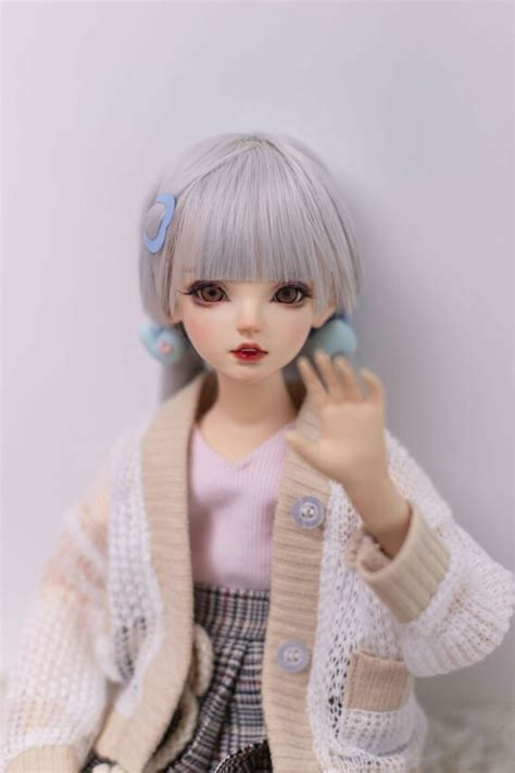 Pearl 2ft3 68cm Cute Tiny Sex Doll With BJD Head NakeDoll