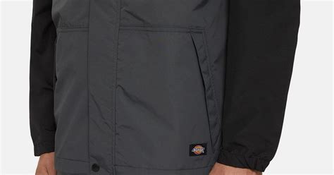 Dickies Waterproof Rain Jacket Charcoal Bushwear