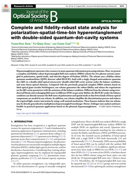 Complete And Fidelity Robust State Analysis For Polarization Spatial