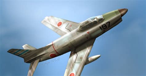 戦闘機 F 86d セイバードッグ 【戦闘機ワンドロ 52】 Zephyrのイラスト Pixiv