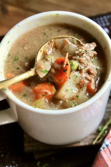 Comforting Crockpot Red Wine Beef Stew
