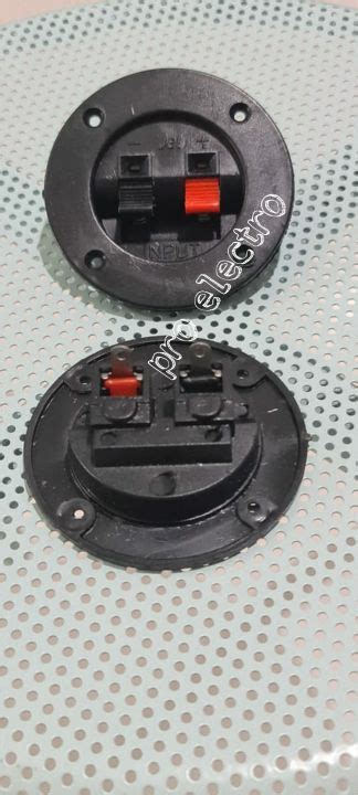 Terminal Speaker 2p Bulat Jepit Box Speaker 2 Pin Lazada Indonesia