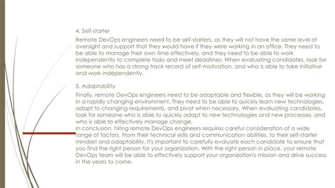 Ppt Considerations For Hiring Remote Devops Engineers Powerpoint Presentation Id 11952132
