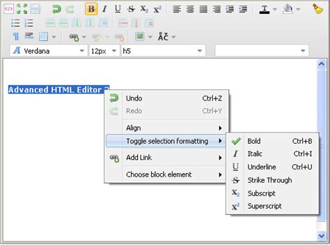 smart context menus and inline property dialogs dmxzone