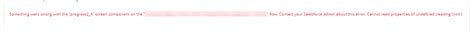 undefined trim issue on select screens · issue 7 · sfdc assets dynamicflowprogress · github