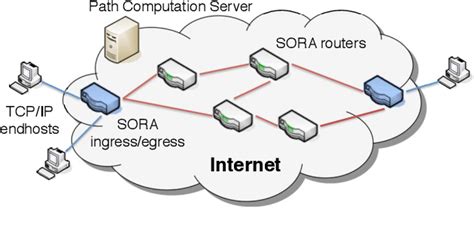 Figure 1 From Biologically Inspired Path Selection Scheme For Multipath Overlay Networks