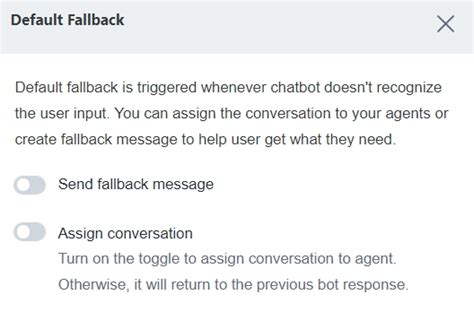 How To Set Fallback Defaults On Qontak Chatbot Mekari Qontak