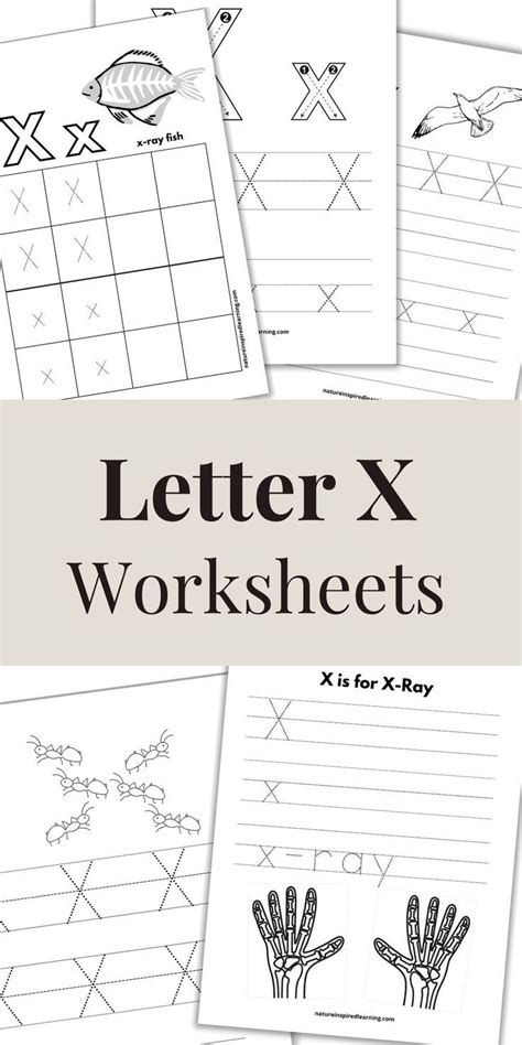 Letter X Tracing Worksheets Artofit