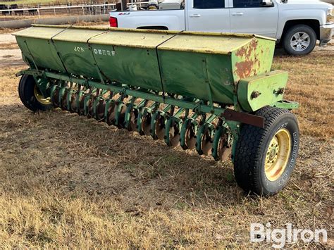 John Deere Eb B 8 16 End Wheel Grain Drill Bigiron Auctions