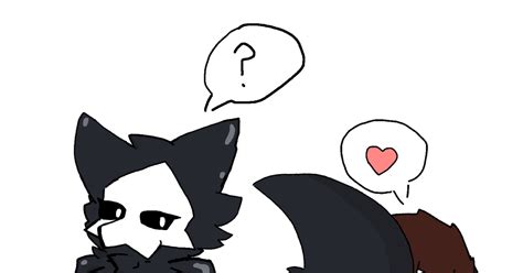 Furry 퍼리쇼타겜에서나오는차칸퍼리의 꼬리를 만지는 닌겐 Idiot And Badのイラスト Pixiv