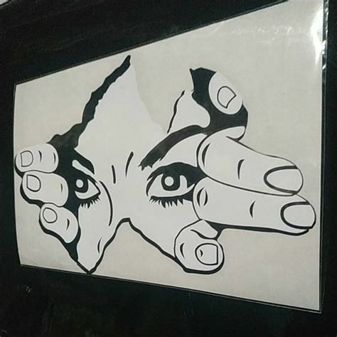 Jual Stiker Ngintip Buat Motormobilstiker Cutting Orang Ngintip