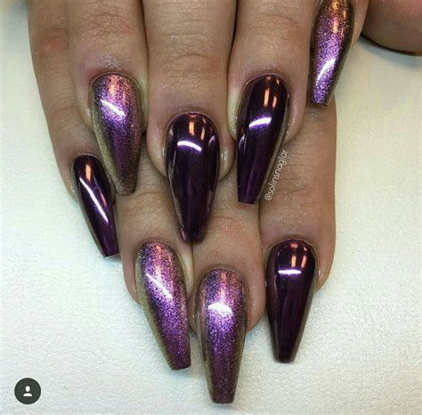 Pin By 🌹 ΔППΔ 🌹 On 1 иαιℓѕ 1 Purple Nails Beautiful Nails