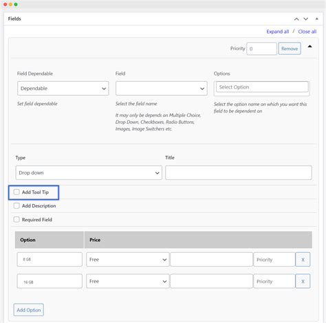How To Add A Tooltip To An Add On Documentation