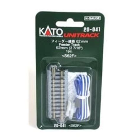 Kato 20041 N 62mm 2 7 16 Straight Terminal Feeder Chucks Trains