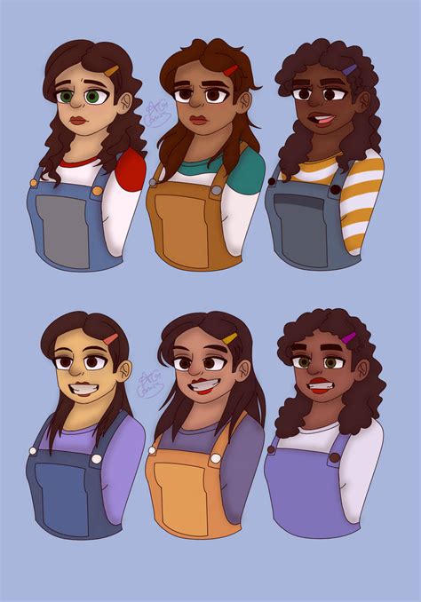Mcsm Fan Art Female Jesses By Agirl87 On Deviantart
