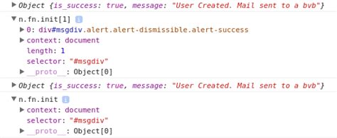 Javascript Bootstrap Alert Div Is Not Display On Second Ajax Request