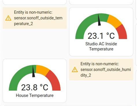 Lovelace Guage Card Intermittently Showing Entity Is Non Numeric