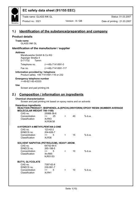 Jp K81 Printing Ink Material Safety Data Sheet Hitachi 43 Off