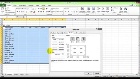 Excel 2010 Insert Rows And Columns အသံုးျပဳနည္း Youtube