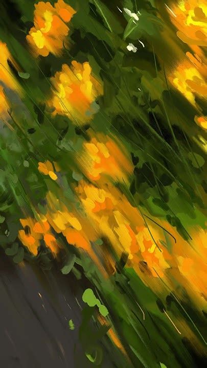 아이패드 그림 그리기 대충 그려도 잘 그려 보이는 방법🙂‍↔️🙂‍↕️🚲🤳🏻 흔들린 꽃 그리기 Ipaddrawing 아이패드
