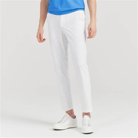 클리브랜드 골프웨어 남성 고신축 나일론스판 스트라이프 밑단롤업형 골프바지골프바지cgmpt31163wh