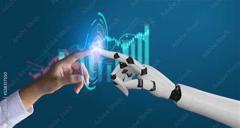 Foto De Ai Machine Learning Obot Hand Ai Artificial Intelligence