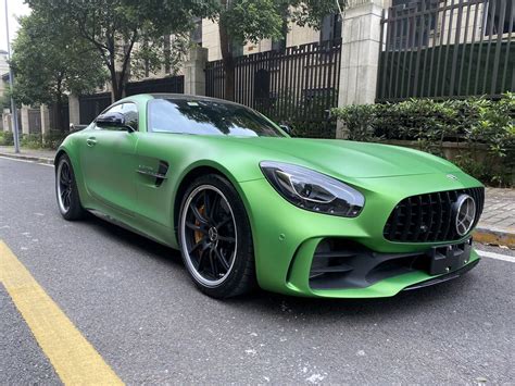 奔驰 Amg Gt R 哑光魔焰绿黑内 2018年03月上牌 2700公里 恩佐网