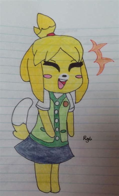 Isabelle Ready For Duty By Raymangirl6 On Deviantart