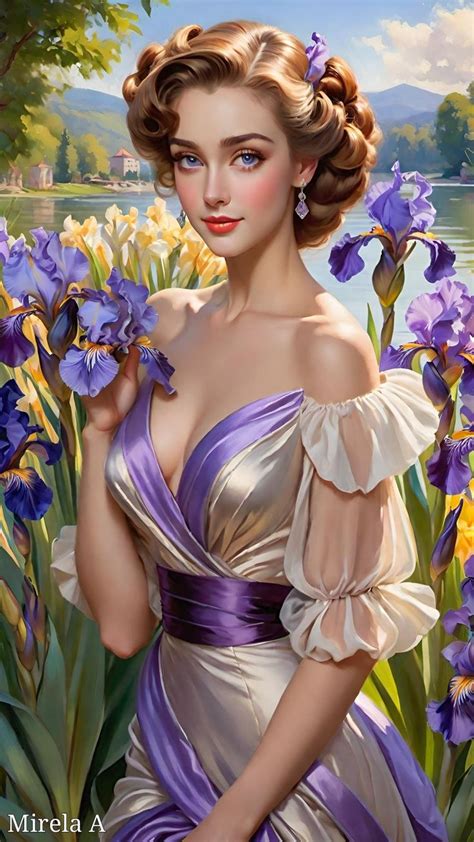 Pin De Phong En Artist Mirela Anton En 2024 Celebridades Princesas