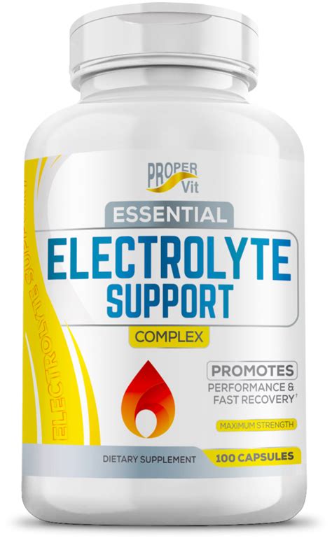 Essential Electrolyte Support Complex 100 Capsule Proper Vit