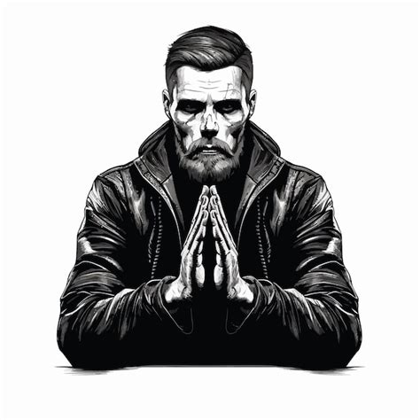 Premium Vector Skull Tattoo Design