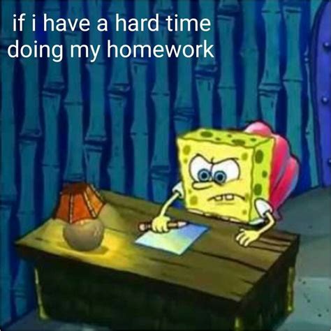 Pin By Luna Kitzman On Spongebob Do Homework Spongebob Painting