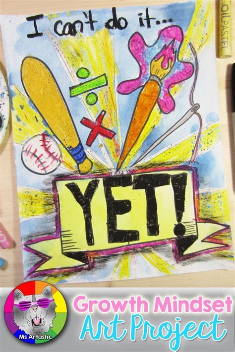 Growth Mindset Art Lesson Sel Art Project Growth Mindset Art Activity
