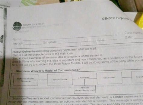 Gen Purposivet Name Class Numbe D Ate Studyx