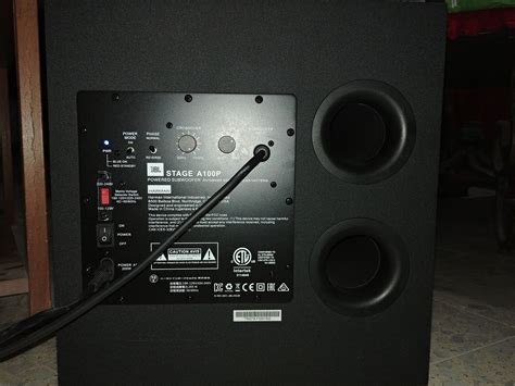 Problem With JBL Subwoofer AVS Forum