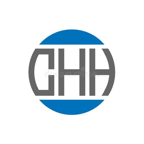Chh Letter Logo Design On White Background Chh Creative Initials