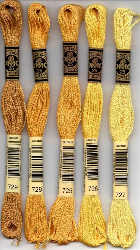 Dmc Six Stranded Embroidery Floss 700 Series 700 Bright Green 701