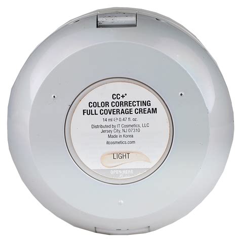 It Cosmetics CC Color Correcting Full Coverage Cream Compact SPF50