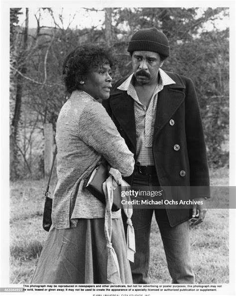 Richard Pryor And Cicely Tyson Appear In A Scene From The Movie News