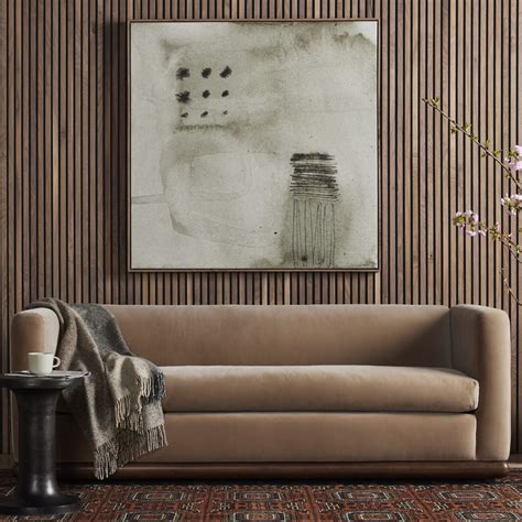 Elizabeth Surrey Taupe Sofa 82 Zin Home Four Hands