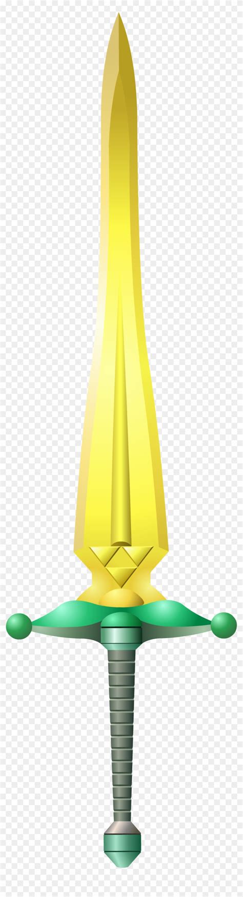 A Link To The Past Golden Master Sword Hd Png Download 816x3017