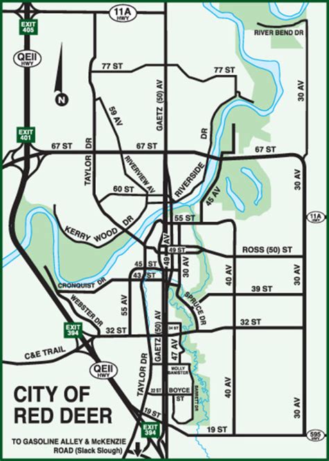 City Of Red Deer Birding Trails Alberta