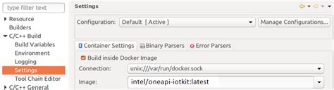 Using Containers With Eclipse