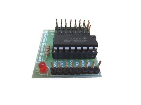 Sciencelab Technosolutions S1mcp3008 Mcp3008 Breakout Board With Mcp3008 Ic For Electronics At