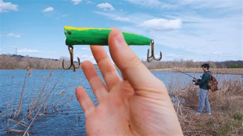 My Homemade Fishing Lure Was A Huge Fail Youtube