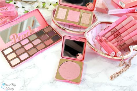 Too Faced Sweet Peach Collection Is It Worth The Hype From My Vanity