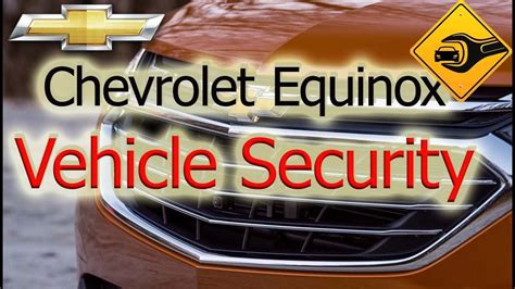 Car With Lock Symbol Chevy Equinox Anderson Shumaker