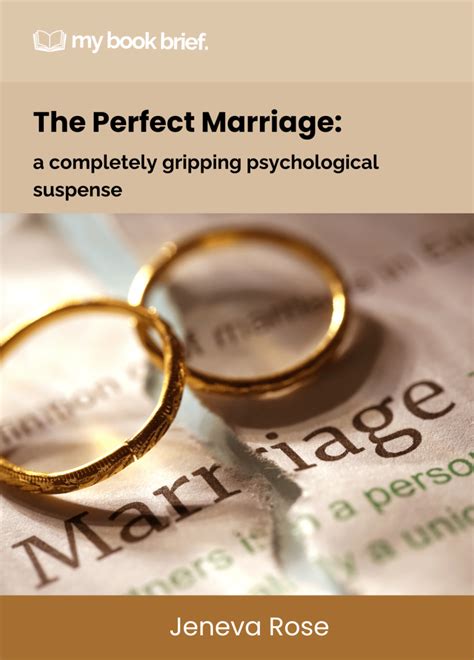 The Perfect Marriage Book Summary Key Takeaways
