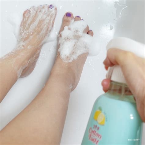 여름철 발관리 온더바디 발을씻자 풋샴푸 레몬and쿨링 대용량 출시 네이버 블로그